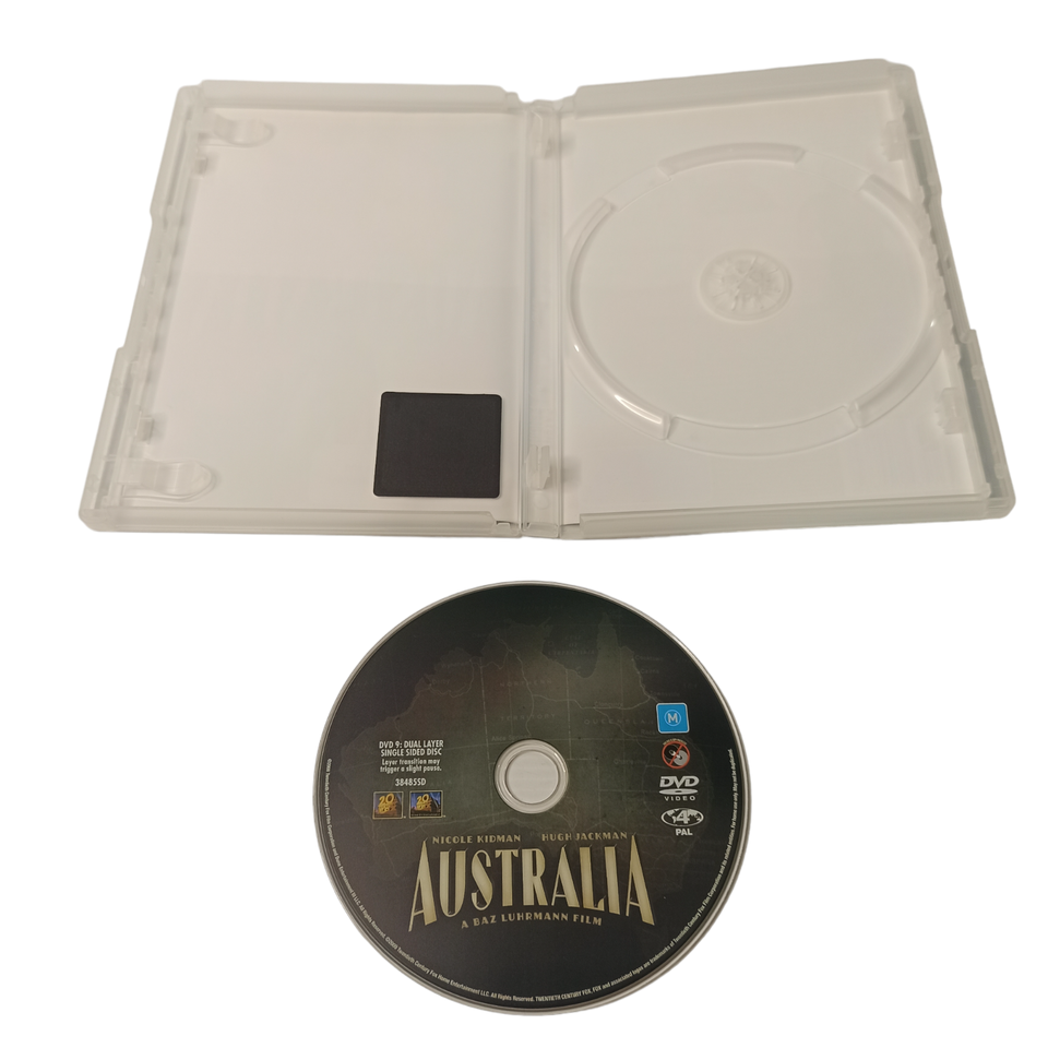 Australia (DVD 2008) Movie Epic Adventure Drama Luhrmann Jackman Darwin Outback 9321337100739| eBay