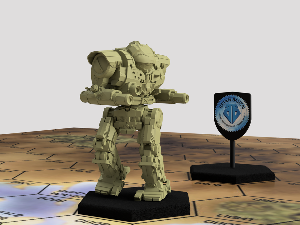 Merlin MLN-1A | Brian Banzai Exclusive BattleMech | Battletech ...