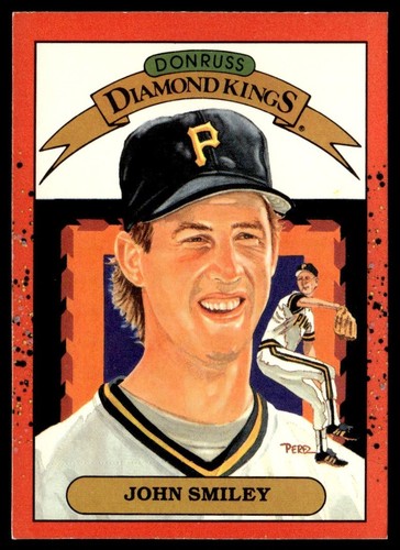 1990 Donruss Diamond Kings John Smiley Pittsburgh Pirates #17 | eBay