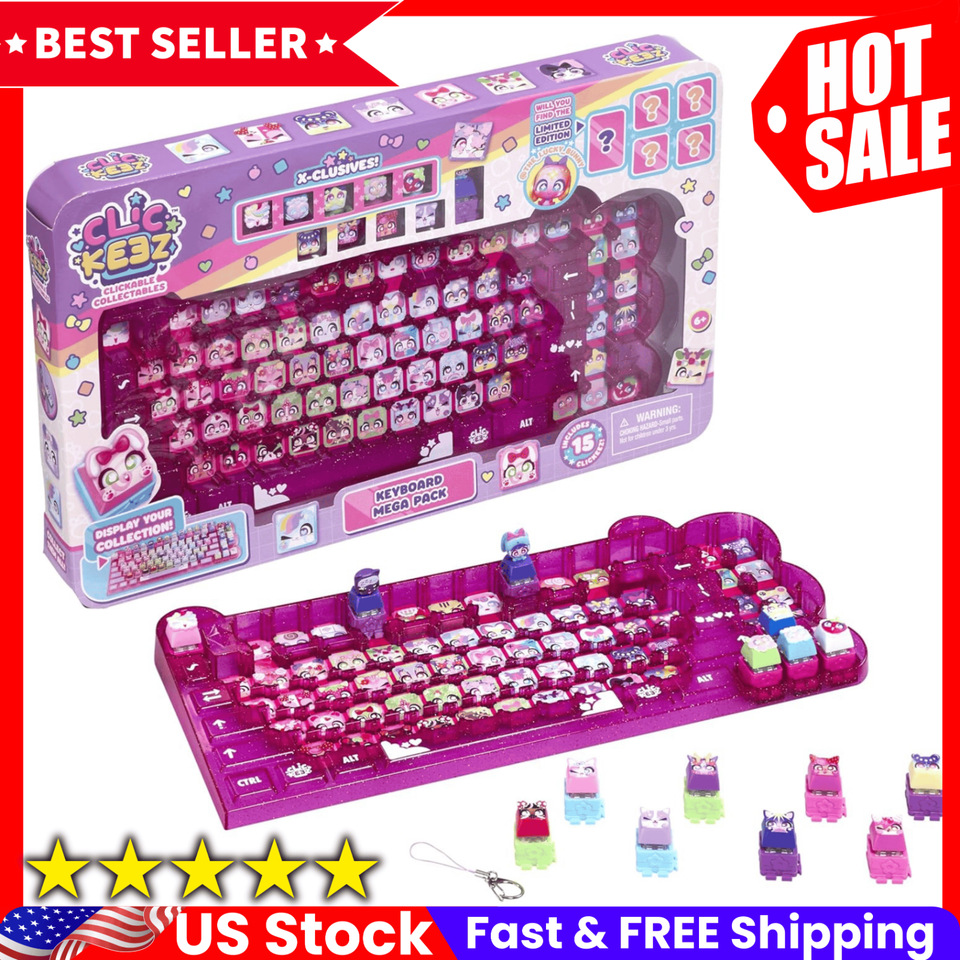Clickeez Keyboard Mega Pack - The Ultimate Starter Set | Includes ...