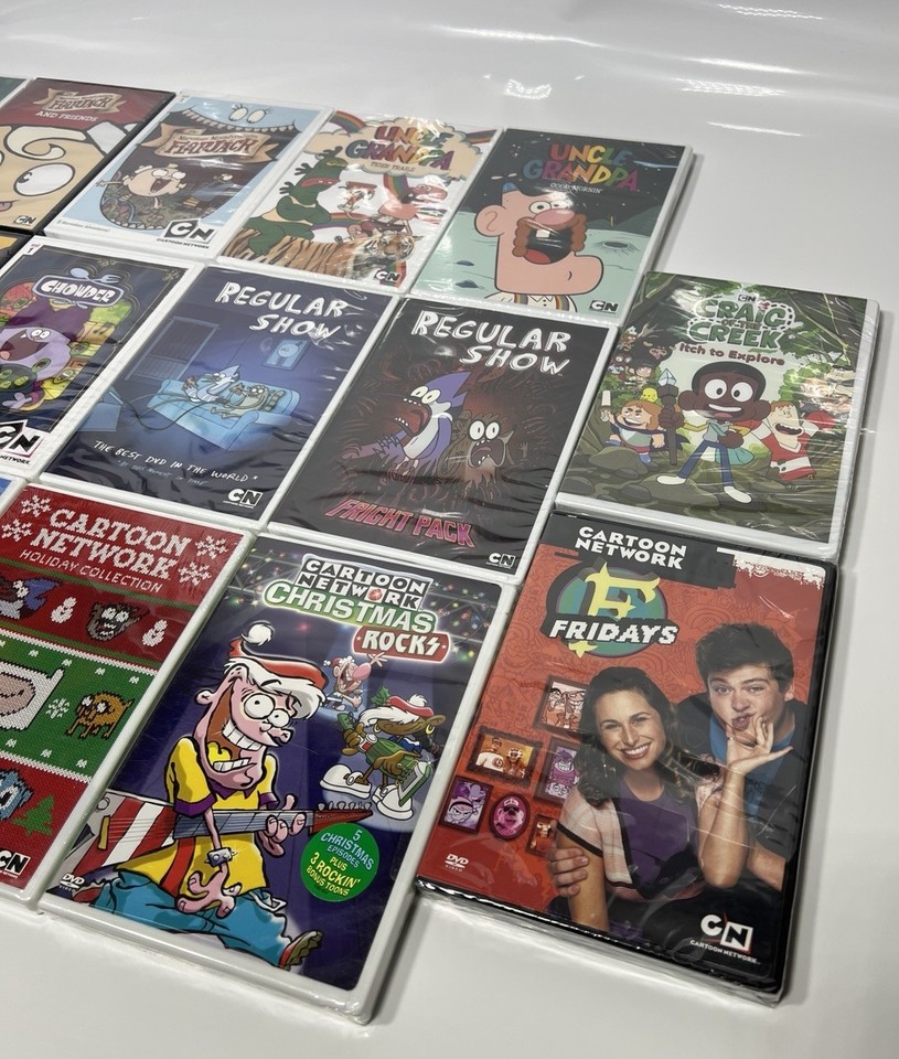 Cartoon Network Lot of 17 DVD - Regular Show Chowder Flapjack Gumball ...