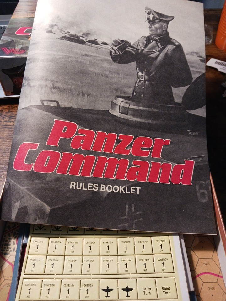 Vg Games. Panzer Command. Military Board Game. Ww2. Vintage | eBay