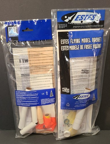 Estes Taser Twin, Flutterby Flying Model Rocket Kit 2 Model Rockets ...