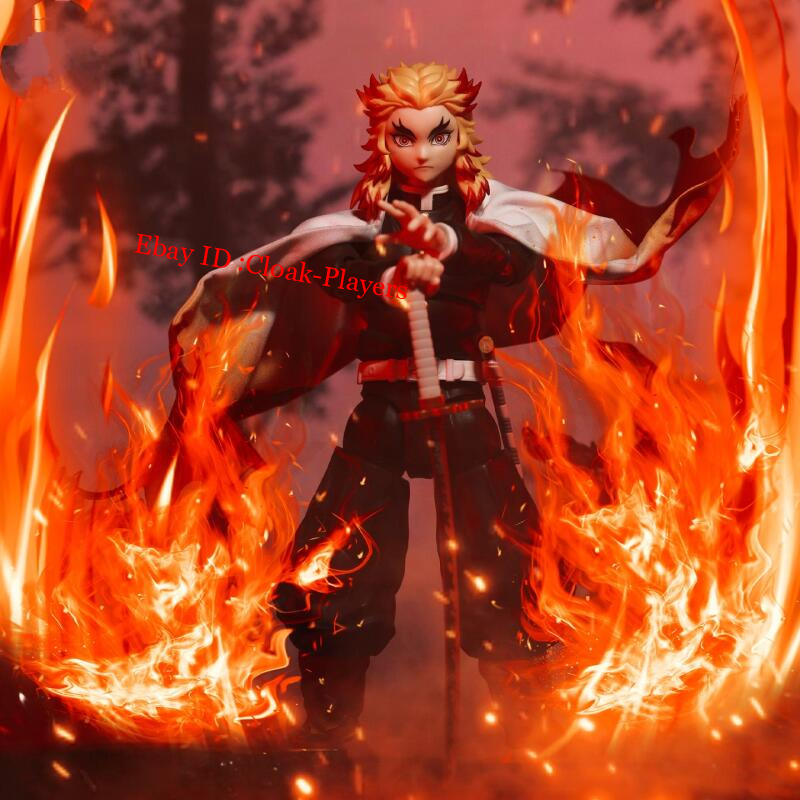 1/12 Custom Wired Cape For 6'' SHF Rengoku Kyoujurou Action Figure（No ...