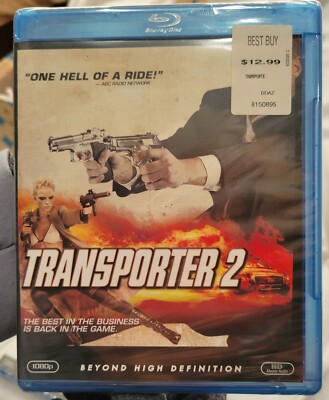 "Transporter 2" (Blu-Ray/Digital, 2015) ~ Jason Statham ~ Brand NEW ...