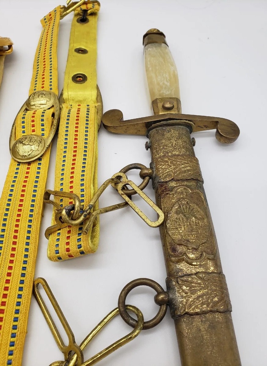 Vintage Soviet Russian Army Officer Dagger Military Knife Historically