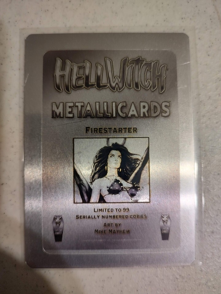 Coffin Comics Metallicard Hellwitch Firestarter Limited Edition 79/99 ...