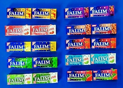 **FREE SHIPPING** FALIM Sugar Free Chewing Gum SUGARLESS Turkish ...