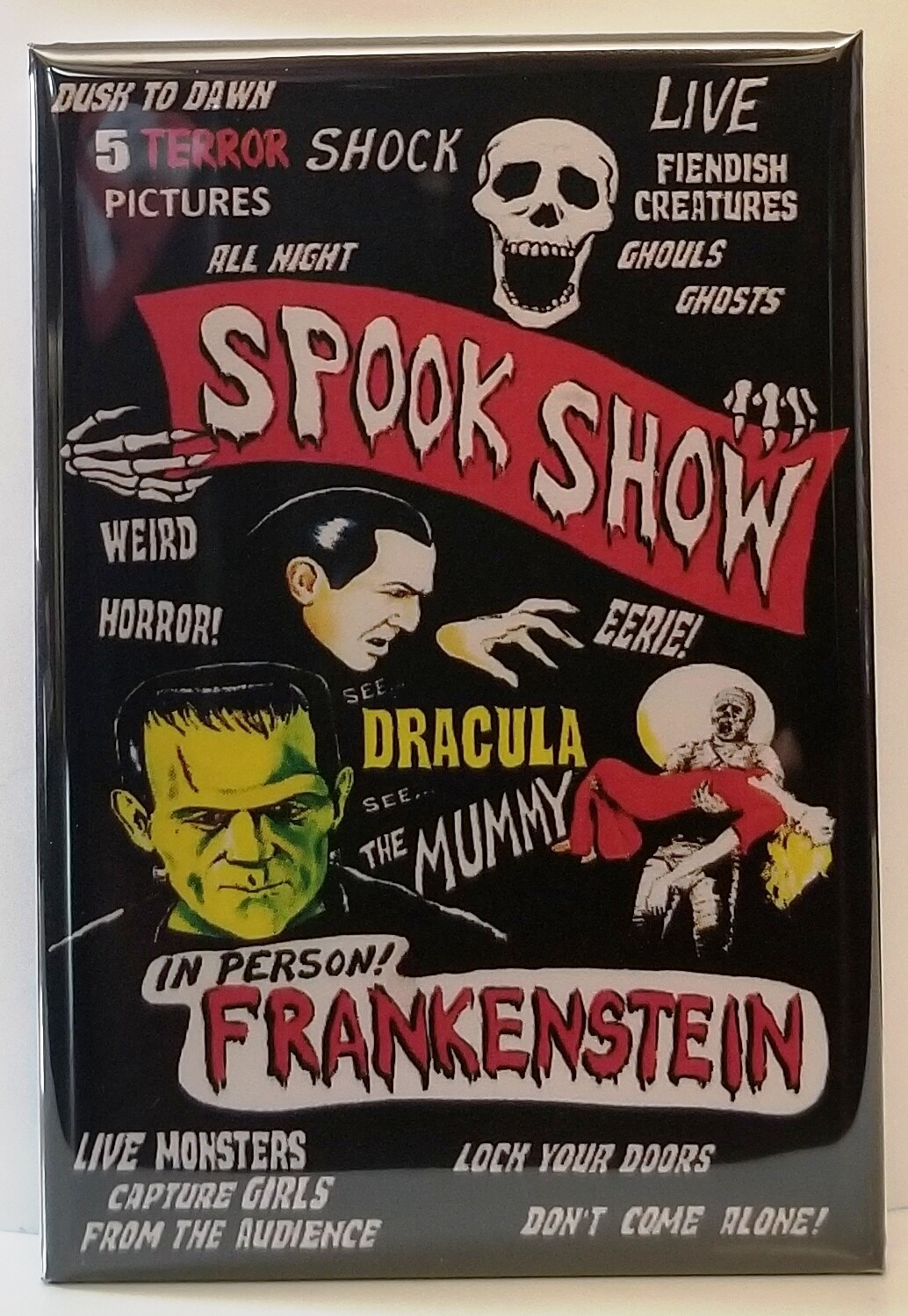 Spook Show MAGNET 2"x3" Refrigerator Locker Movie Poster Spookshow ...