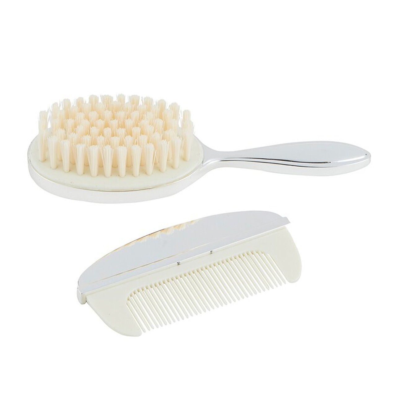 Baby Keepsake Silver Brush and Comb Set / 2 Piece / Silver Plated ...