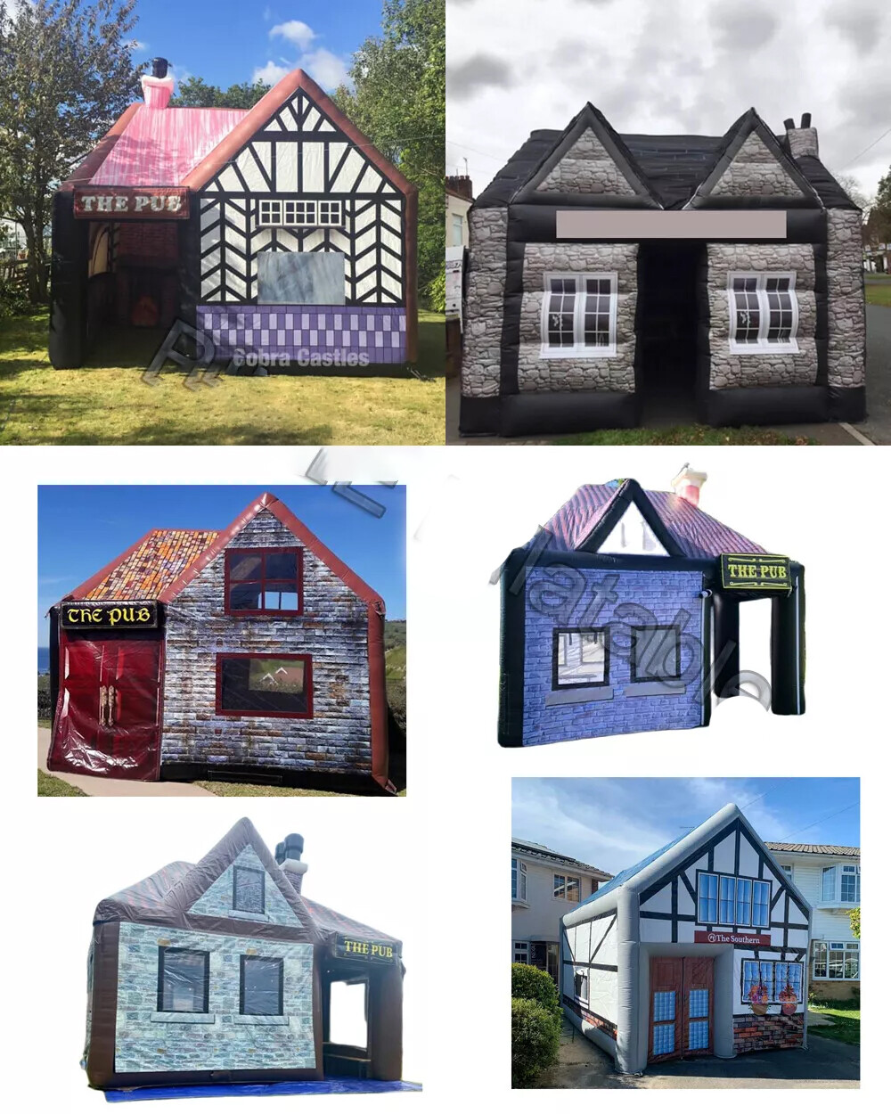 Inflatable Pub Tent Inflatable Bar Tent Night Club With Casks For Party ...