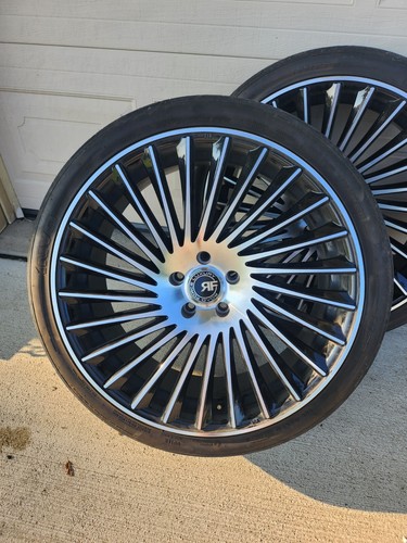 Road Force 22 inch rims and tires 5x120 255 35z 22 | eBay