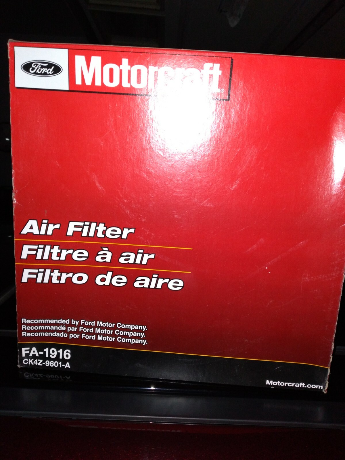 Genuine Ford Element ASY - Air Cleaner FA1916 / Fa-1916 OEM for sale ...