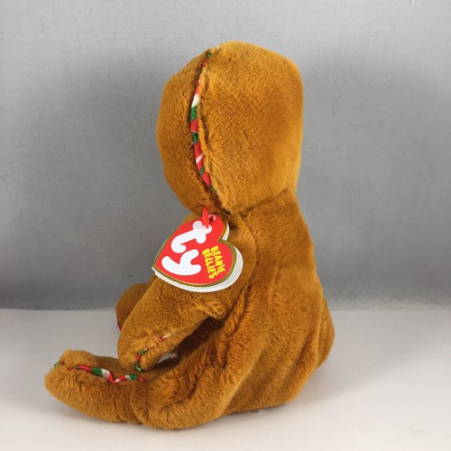 Ty Beanie Baby Bellies - CRISPIN the Christmas Gingerbread Man (6 Inch ...