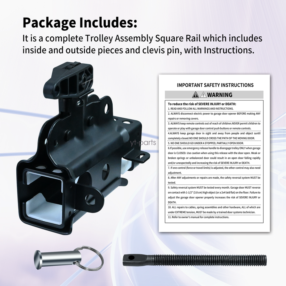 41C5141-2 For LiftMaster & Chamberlain Garage Door Opener Trolley | eBay