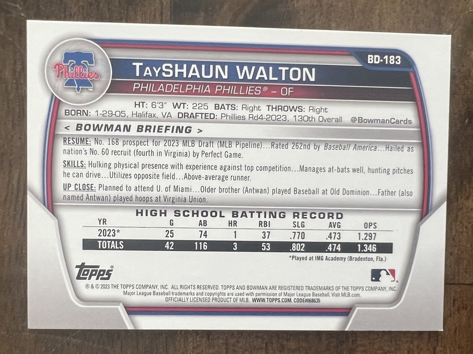 Tasha un Watson Bd-183 | eBay