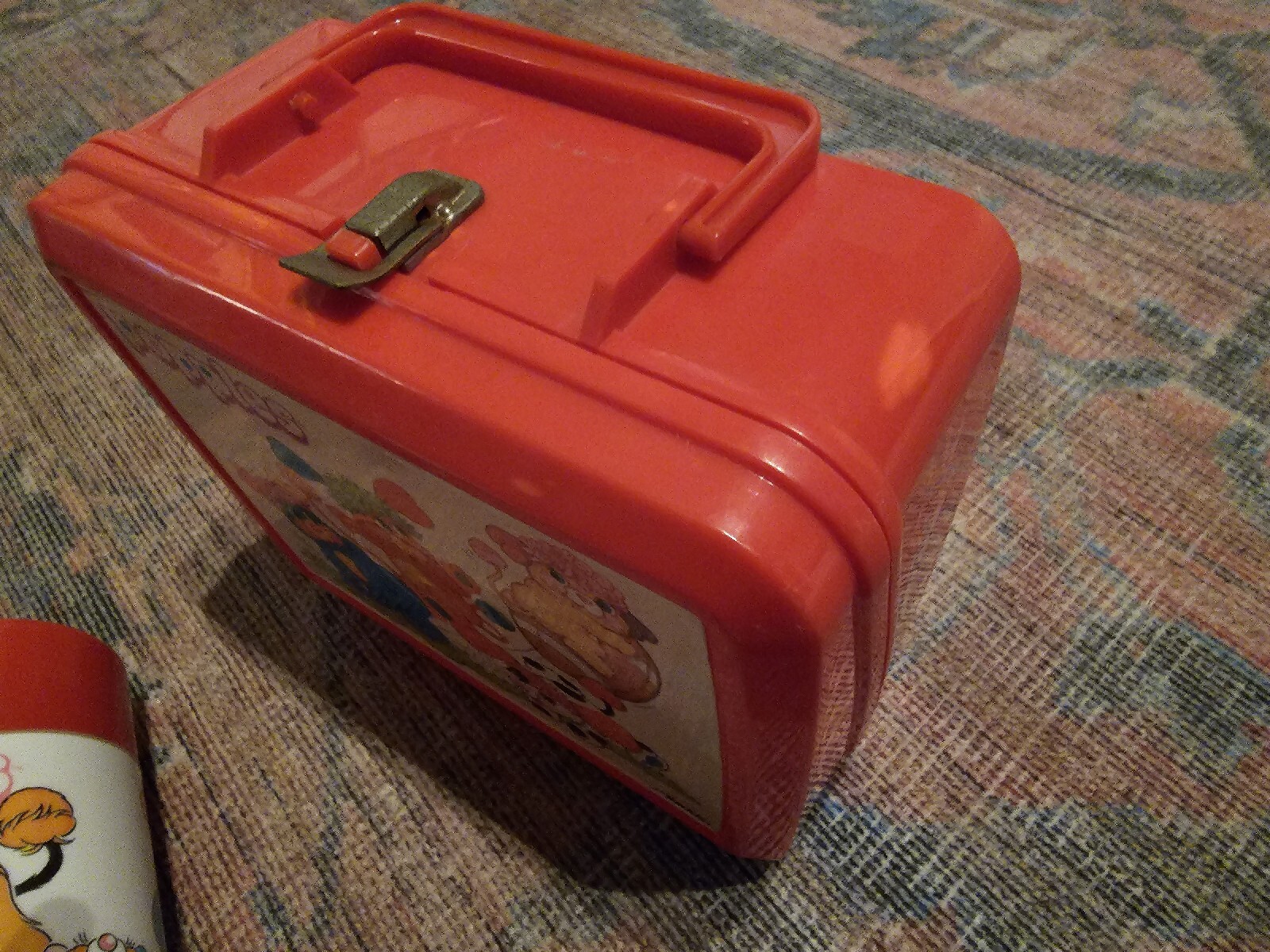 1986 Popples Red Lunch Box With Thermos | eBay