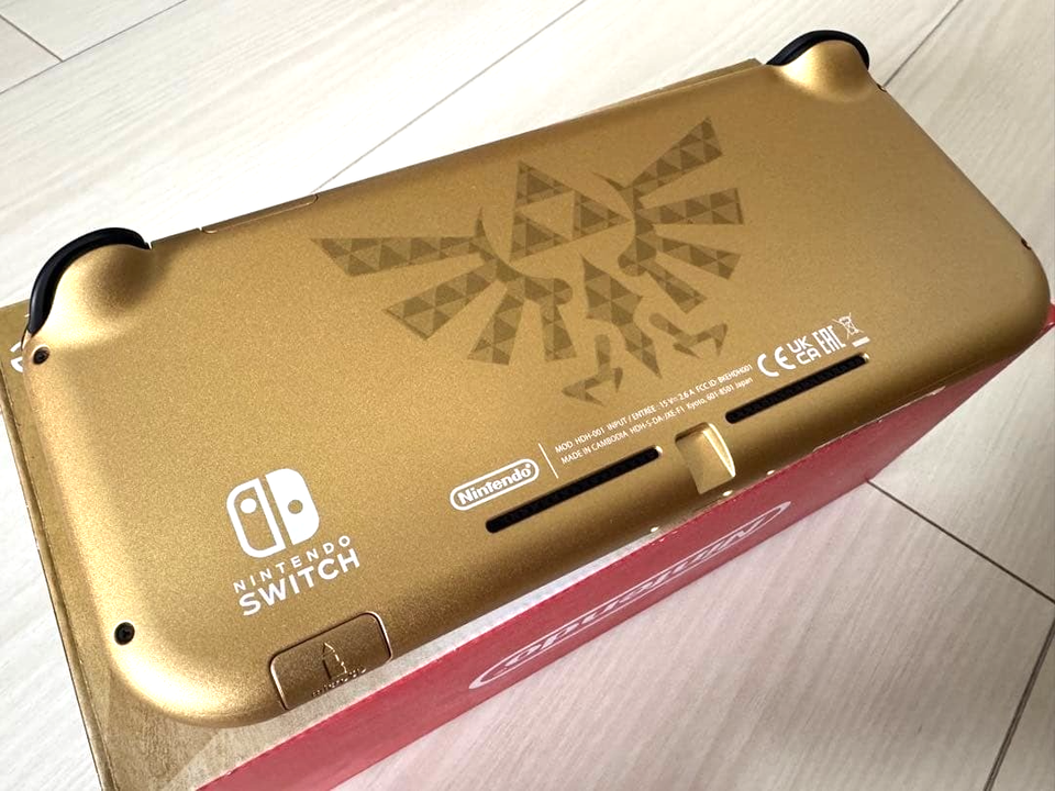 Nintendo Switch Lite Hyrule Edition Japanese Version Hand Held Console ...