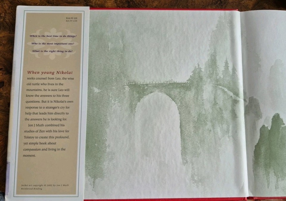 The Three Questions Based On Story By Leo Tolstoy - Jon J Muth ...