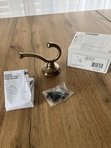 Delta Faucet 79735-CZ Trinsic Robe Hook - Champagne Bronze *READ* | eBay