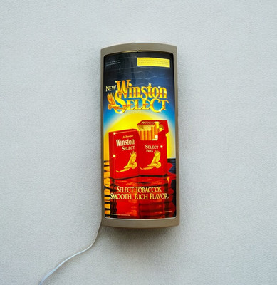 Vintage Winston Select Eagle Cigarettes Electric Light Up Sign | eBay