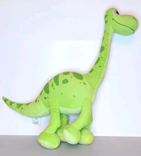 Disney Store Pixar’s The Good Dinosaur Arlo 20" Bendable Green Stuffed ...