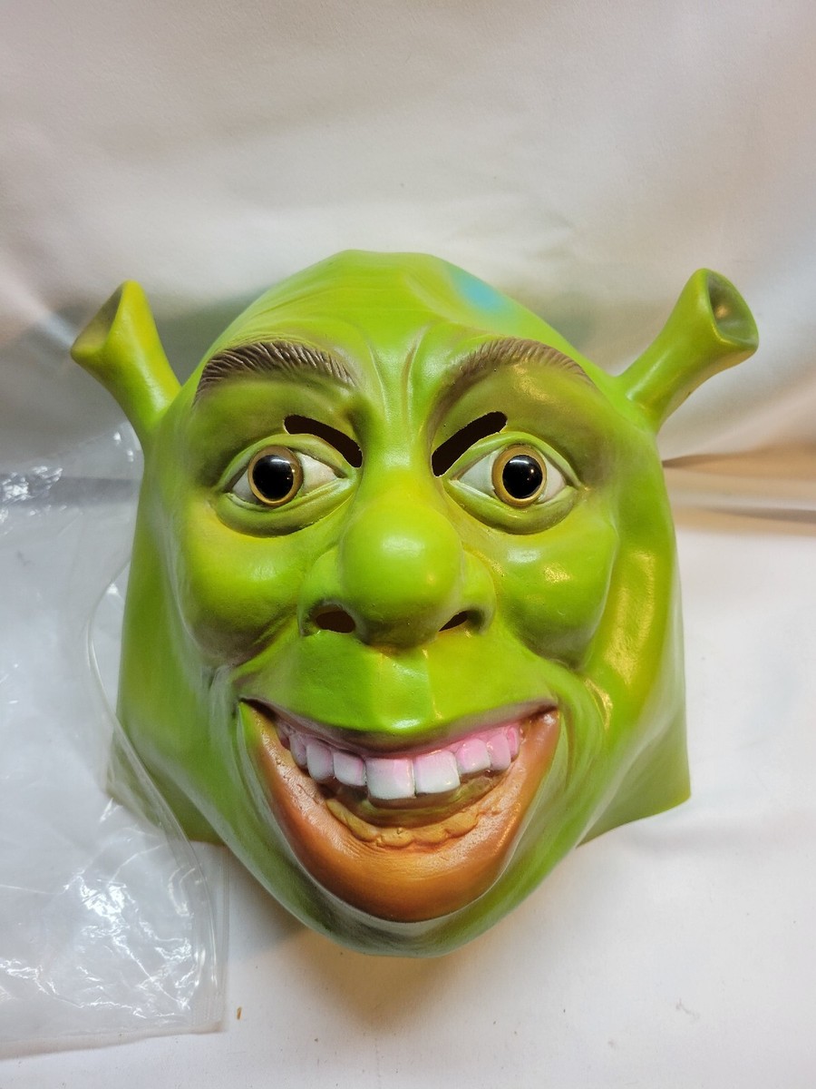 Shrek Masks Adults Shrek Latex Mask – Masquerade Costume Hire