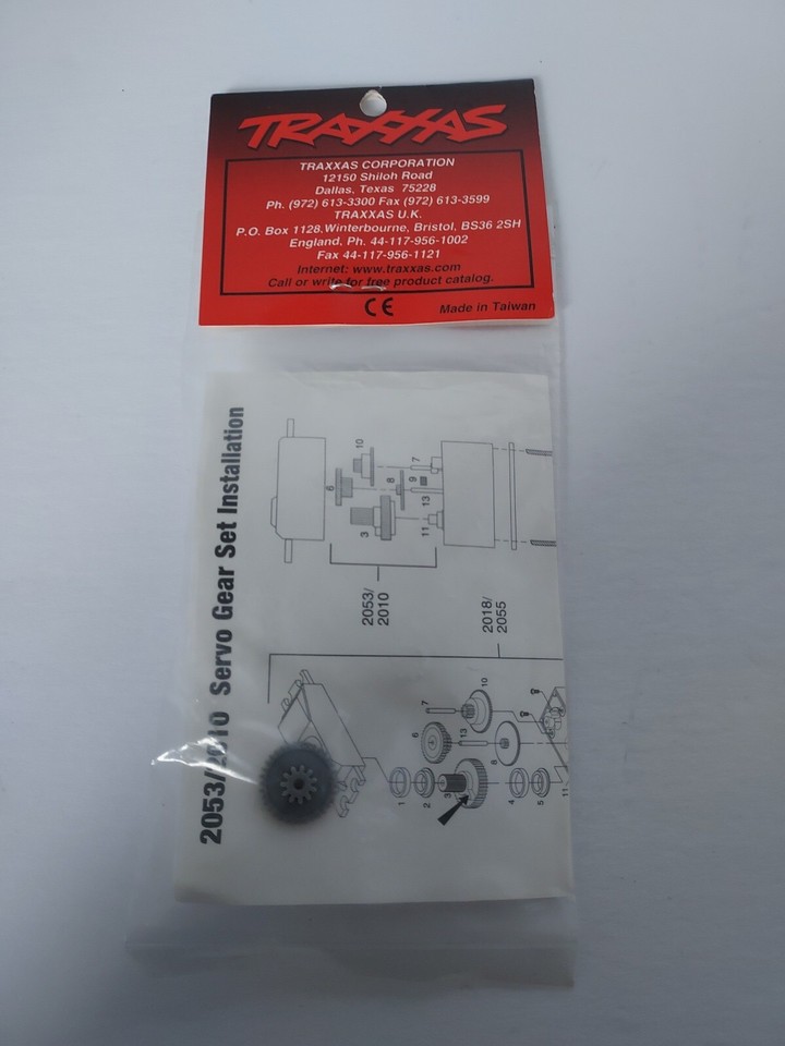 Traxxas 2053 Plastic Servo Gear Set For 2055 / 2056 Servo | eBay