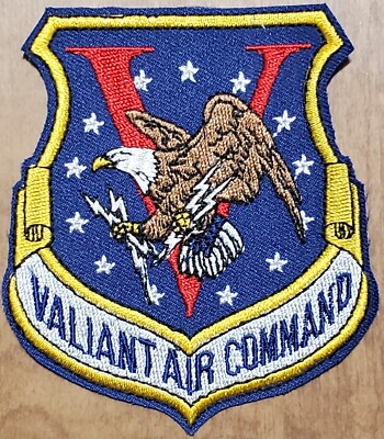 USAF Air Force 4" Patch VALIANT AIR COMMAND Warbird Museum Titusville ...