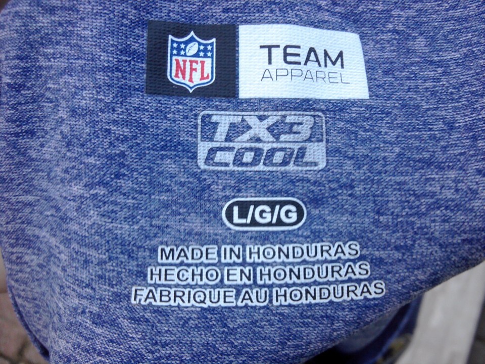 Los Angeles Rams TX3 Cool Heather Blue Athletic Shirt ~ Men's Large L ...