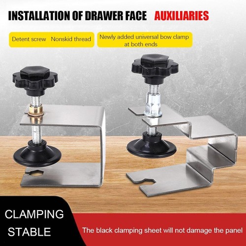 Stainless Steel Drawer Installation Clamp Fastener Drawer Front ...