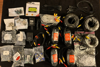 Defender Camera Accessories Inc. (8) rolls of 60' BNC Cable and Lots ...