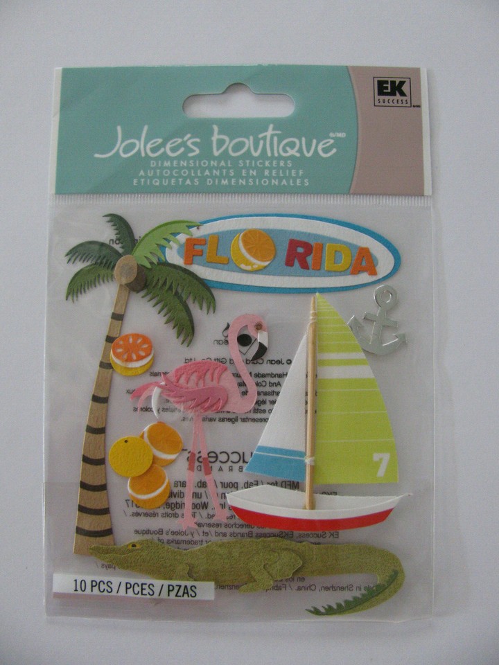 Jolee's Boutique Stickers U PICK Travel Camping Beach NOS | eBay