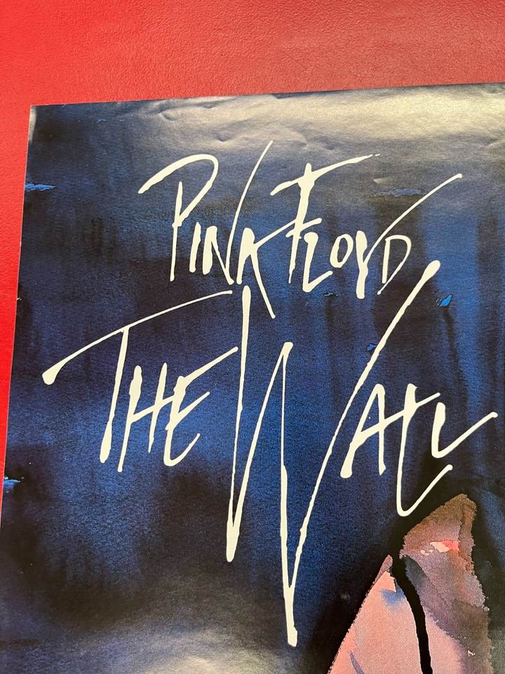 Pink Floyd The Wall Screaming Head Gerald Scarfe 1982 Poster Classic ...