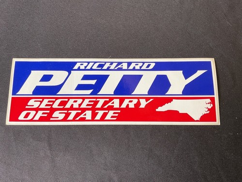 richard petty secretary of state bumper sticker | eBay