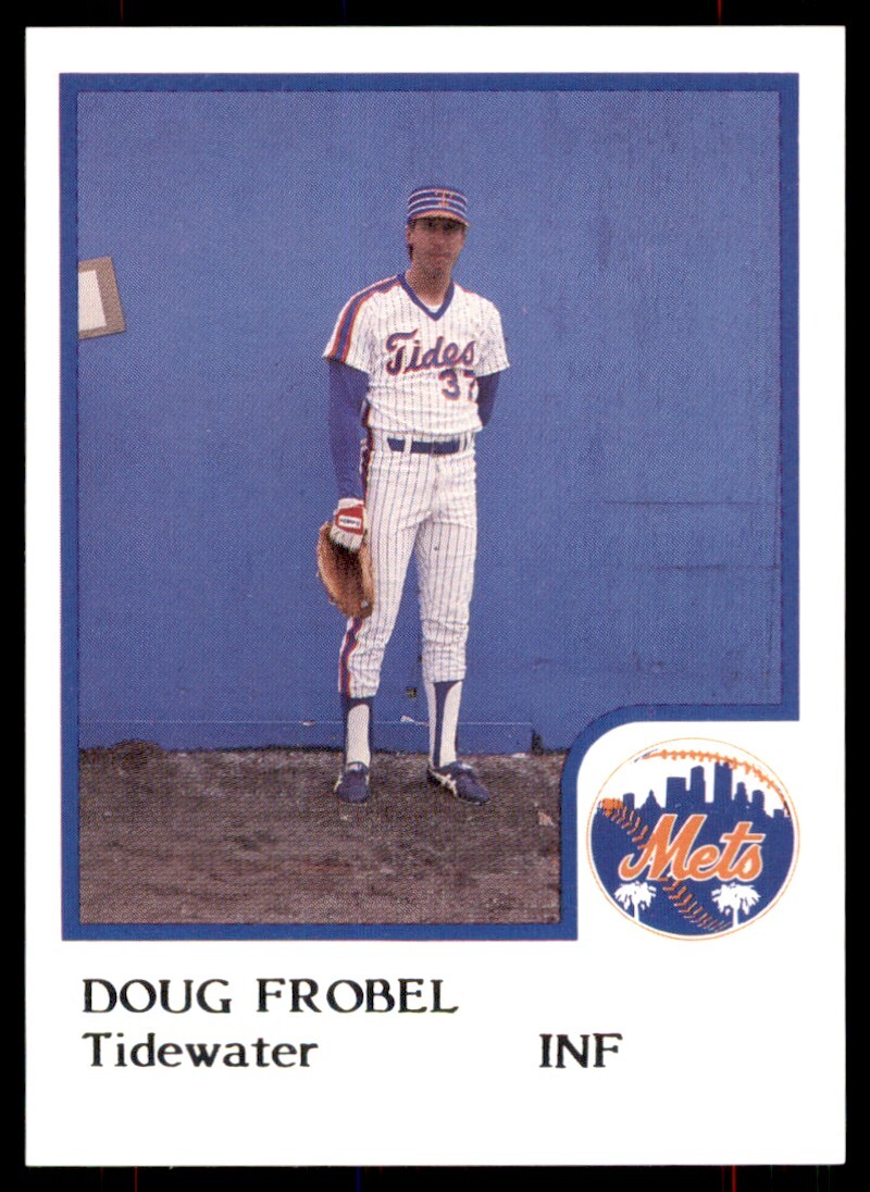 1986 ProCards (Mets Logo) Minor League Doug Frobel (C) Tidewater Tides ...