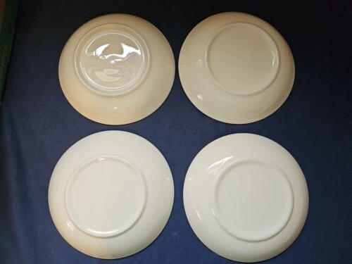 FOUR Vintage Wheat Pattern Bowls 7 1/2 inch diameter Unmarked | eBay