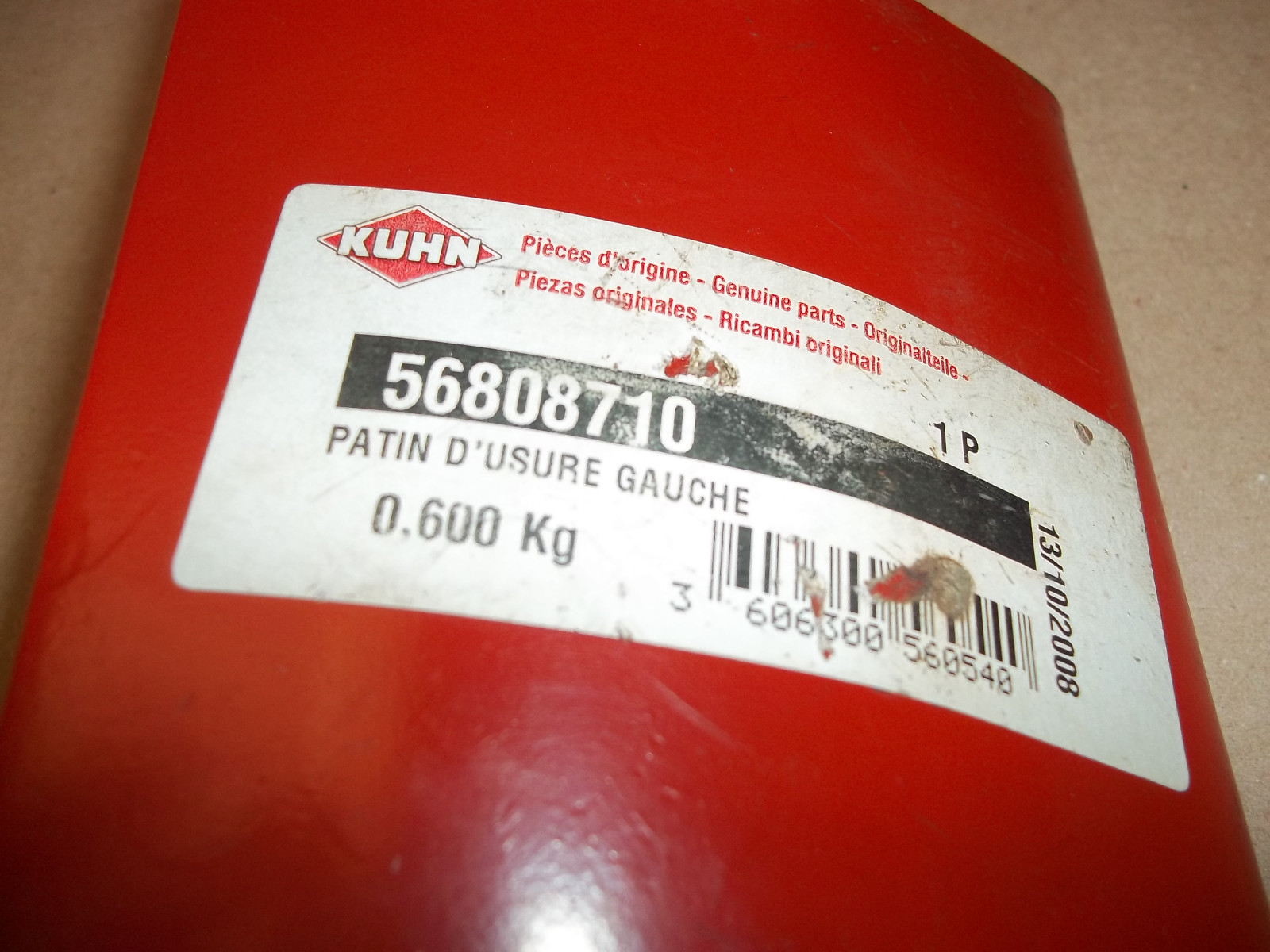 Kuhn Wear Plate - 56808710 | eBay UK