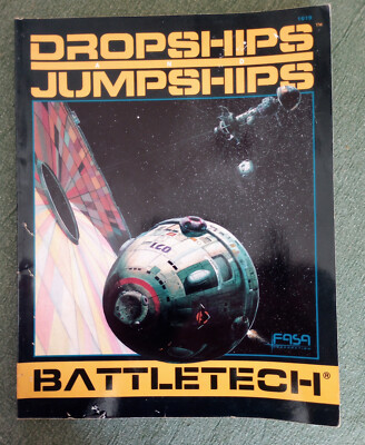 Dropships and Jumpships - Very Good Condition FASA Battletech ...