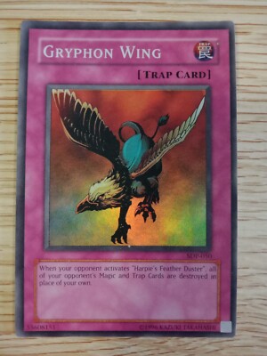 GRYPHON WING - SDP-050 - Yu-Gi-Oh Card Holographic | eBay Australia