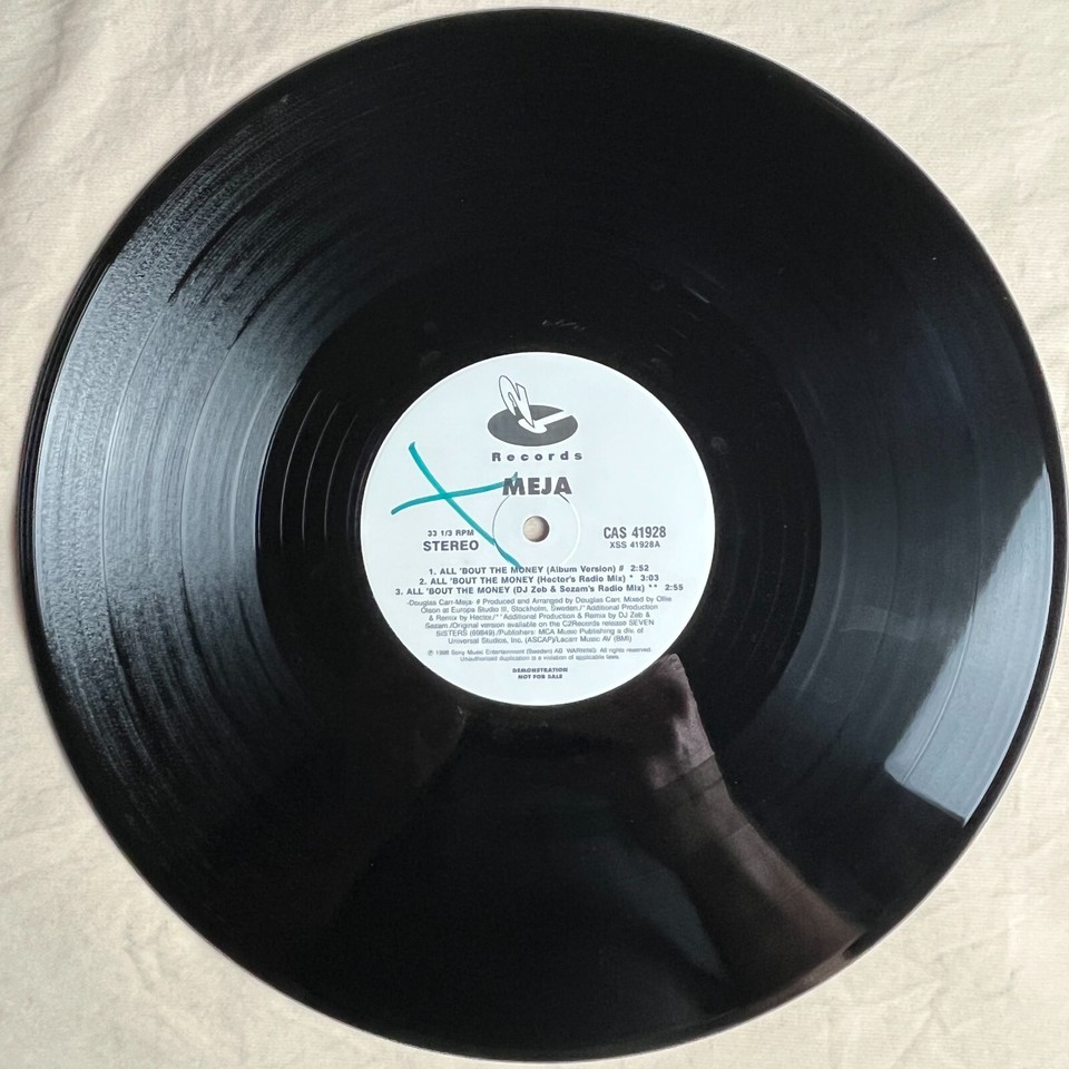 MEJA All 'Bout The Money 1998 Vinyl Maxi-Single C2Records CAS 41928 ...