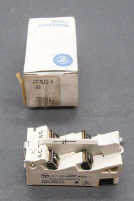 NEW WESTINGHOUSE J02 /C AUXILIARY CONTACT TYPE J 600VAC 300VDC ...