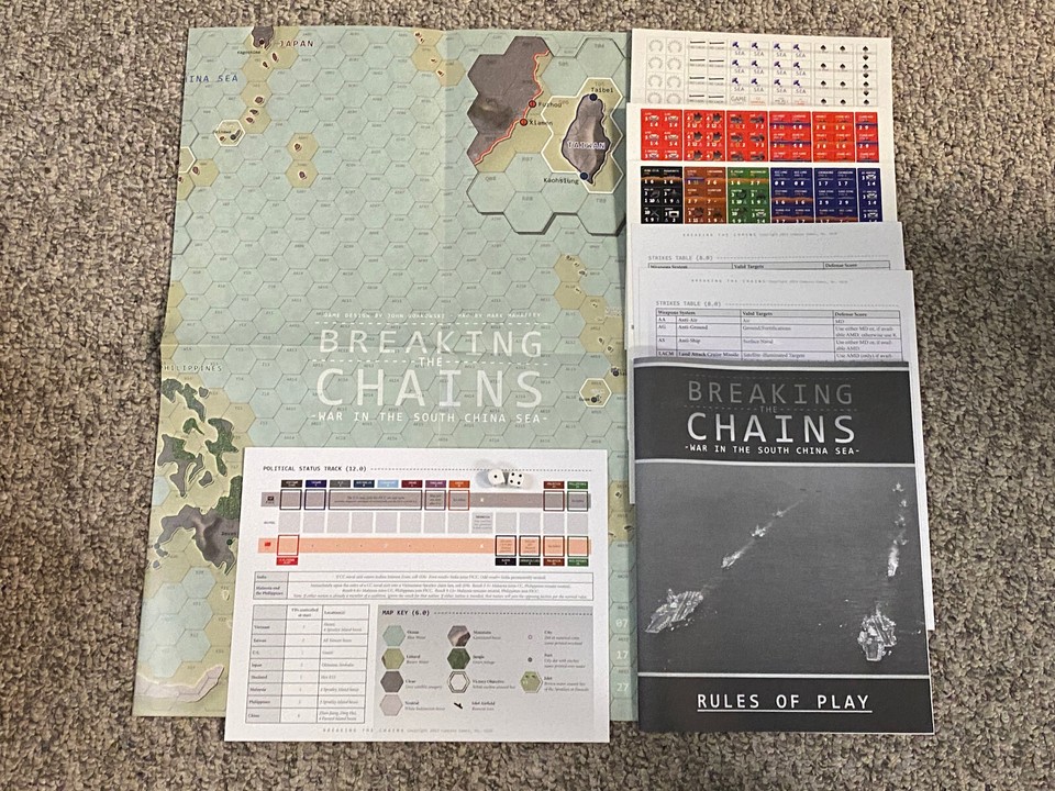 Breaking the Chains - Compass Games 2014 - Complete & Unpunched | eBay