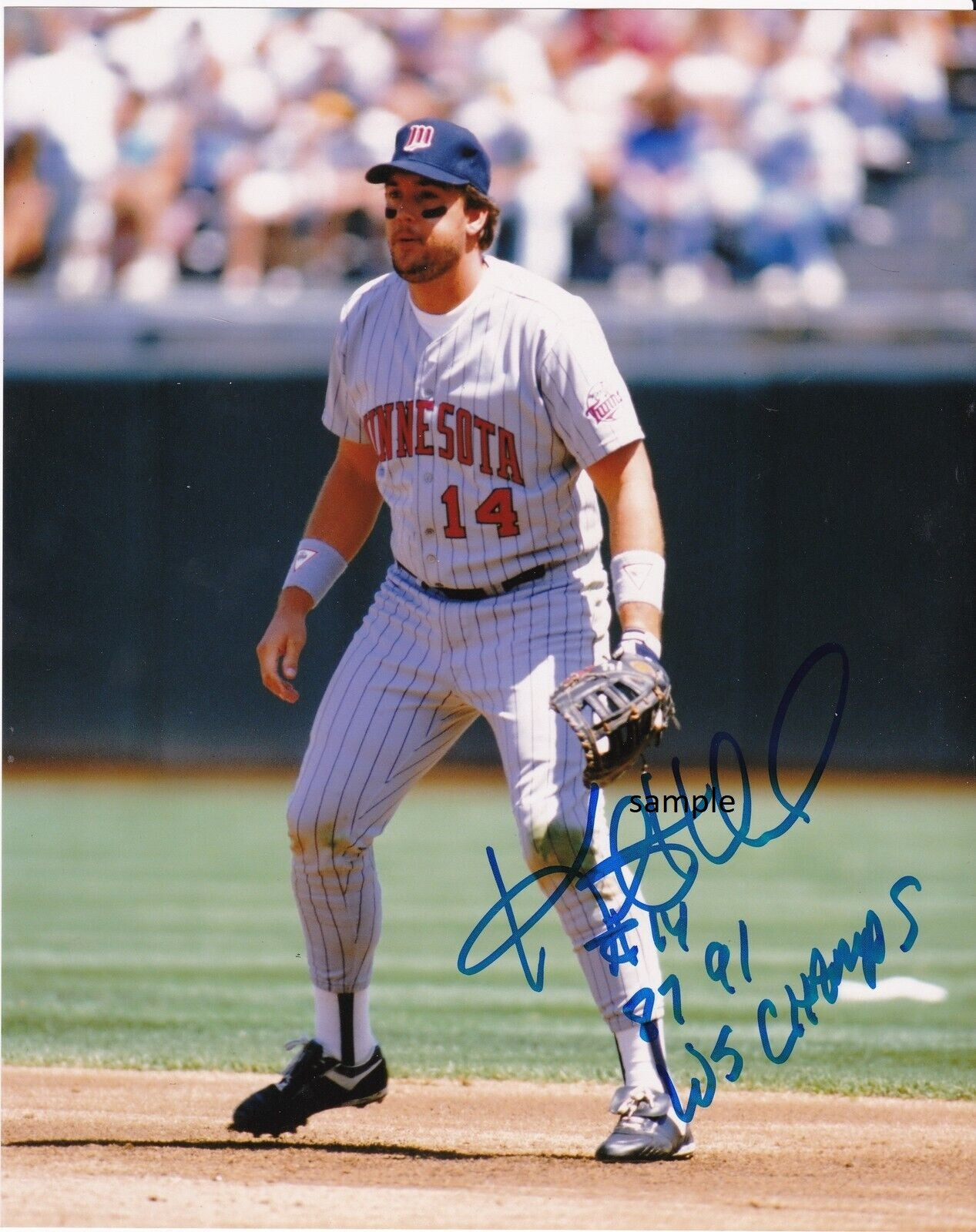 KENT HRBEK REPRINT 8X10 AUTOGRAPHED SIGNED PHOTO MAN CAVE GIFT ...