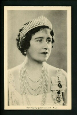 Royalty real photo postcard RPPC Great Britain Queen Elizabeth #3 ...