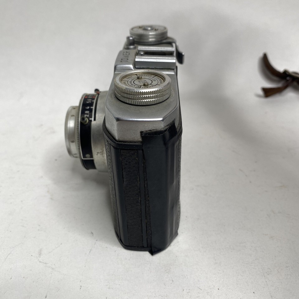1955 TOWER 51 35MM FILM CAMERA STEINHEIL MUNCHEN CASSAR 50MM F2.8 LEN 1 ...