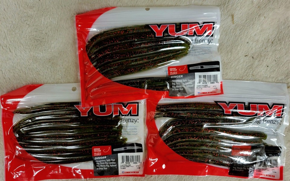 **LOT OF 3** Yum Dinger 5” 8 per Pack Choice of colors | eBay