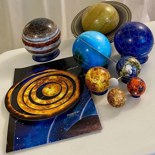 3D Puzzle Solar System | eBay