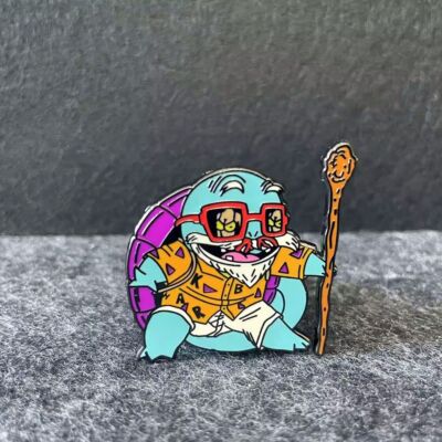 Anime Dragon Ball z Master Roshi Enamel Pin Metal Badge Brooch Funny ...