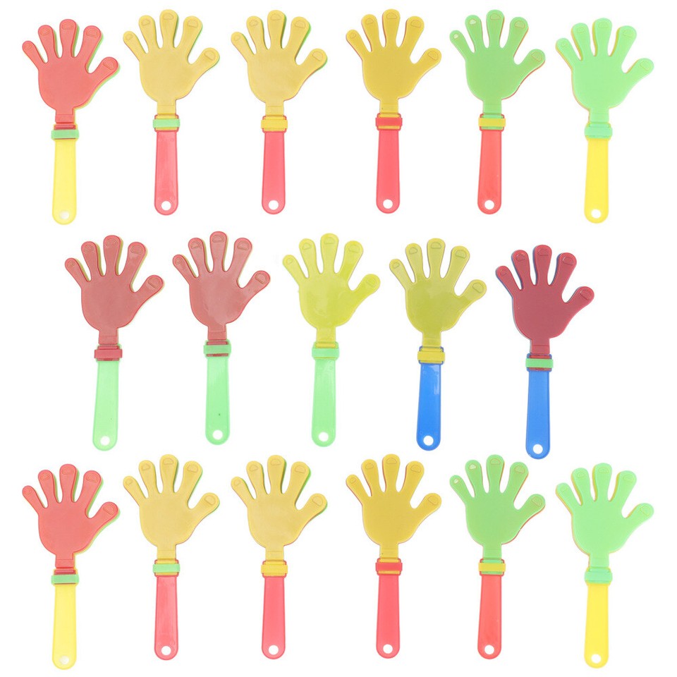 20 Pcs Palm Clapper Noisemakers for Sporting Events Hand Clappers | eBay